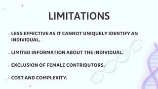 YSTR (Forensic Biology and genetics). ppt | PPTX