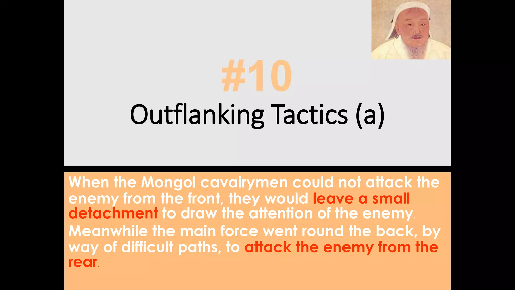 Mongols tactics | PPTX
