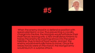 Mongols tactics | PPTX