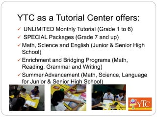 Your Tutorial Center | PPT