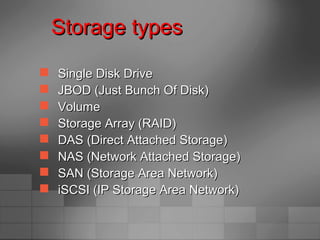 Direct Attached Storage CONCEPTS | PPT
