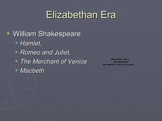 History of English Literature | PPT