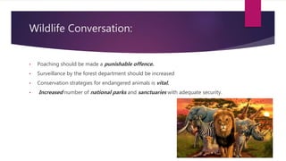 Forest and Wildlife | PPTX