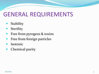 parenteral dosage form | PPTX