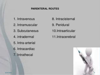 parenteral dosage form | PPTX