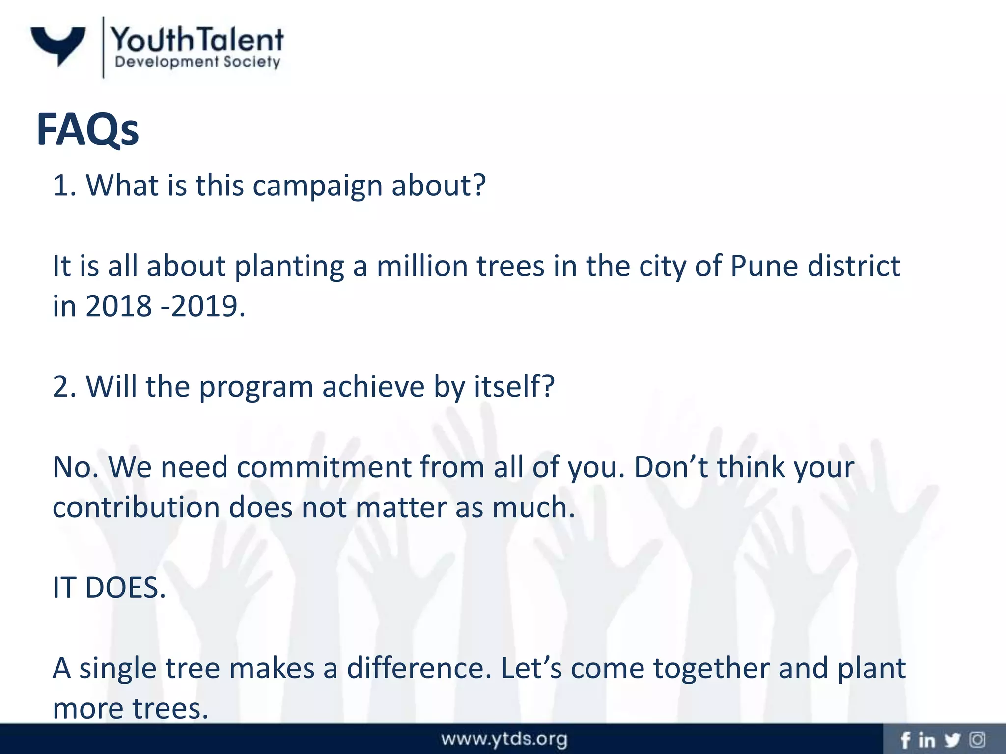 Plant A Million Tree | YTDS.org