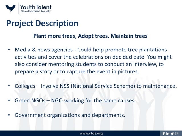 Plant A Million Tree | YTDS.org