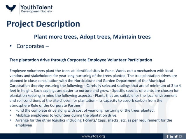 Plant A Million Tree | YTDS.org