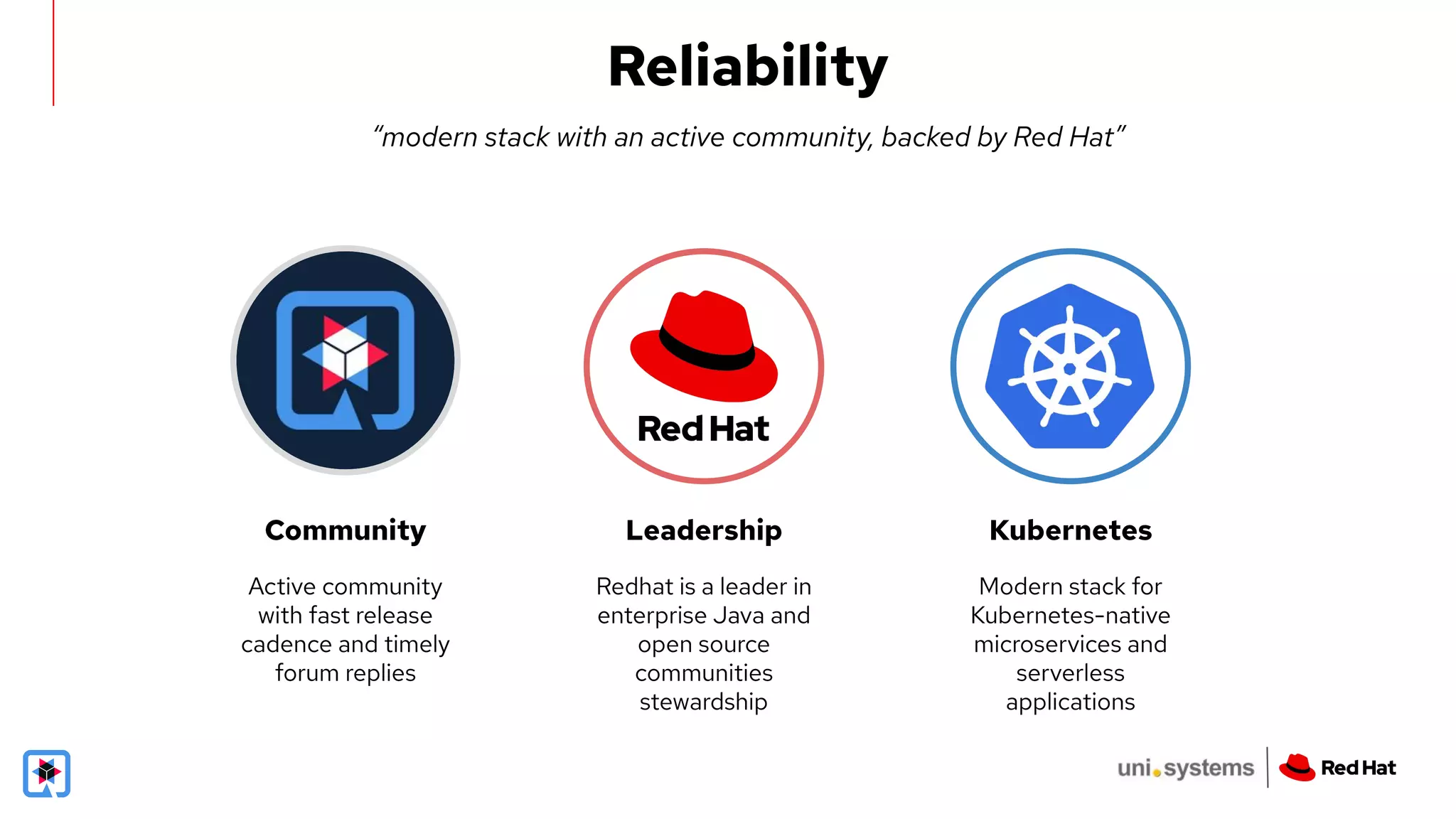 Y. Tsesmelis, Uni Systems: Quarkus use cases and business value | PDF
