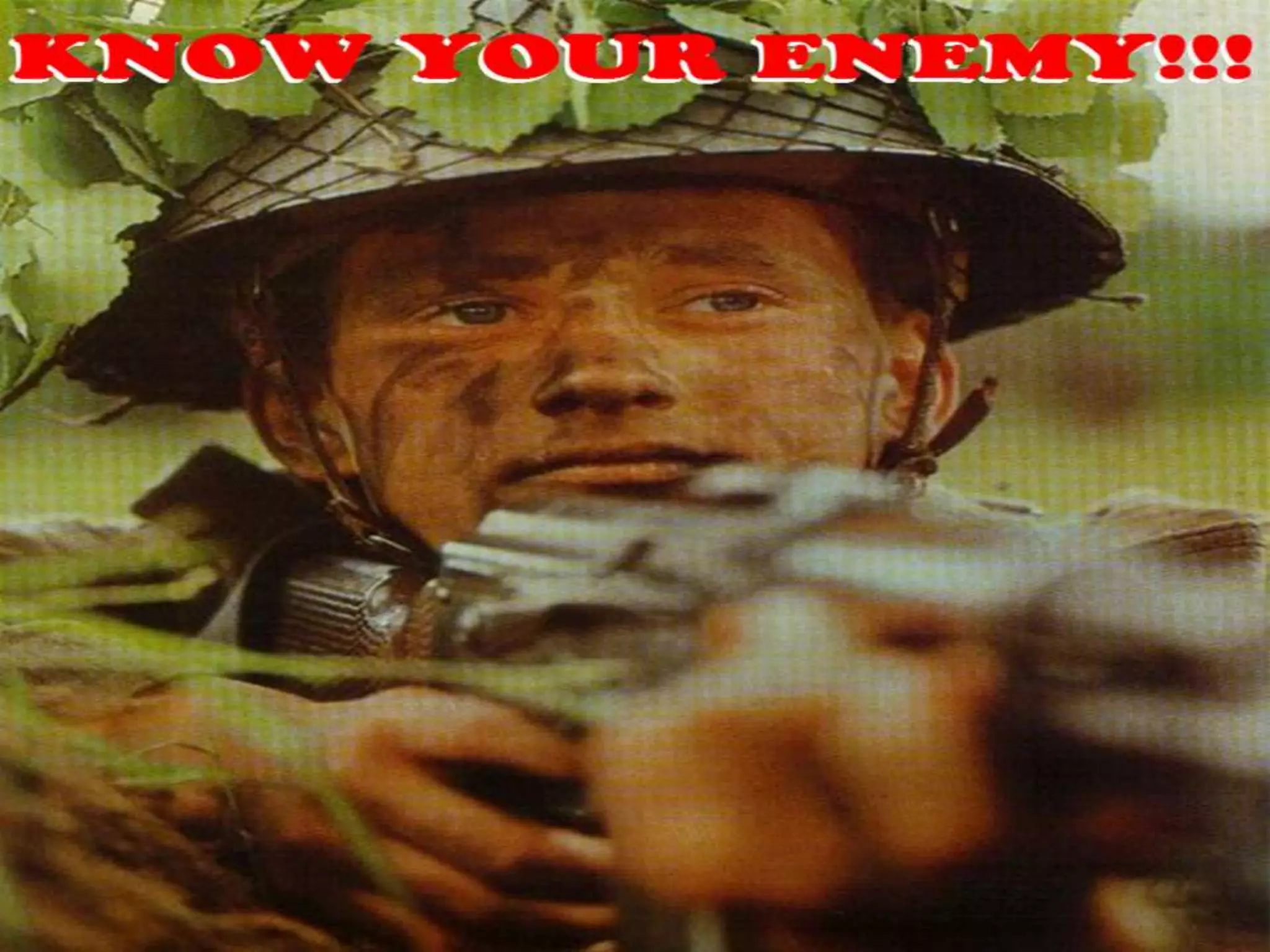 Know Your Enemy Slide Show | PPTX