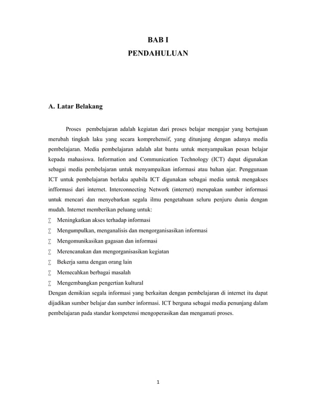 Peran ICT dalam Pendidikan | PDF