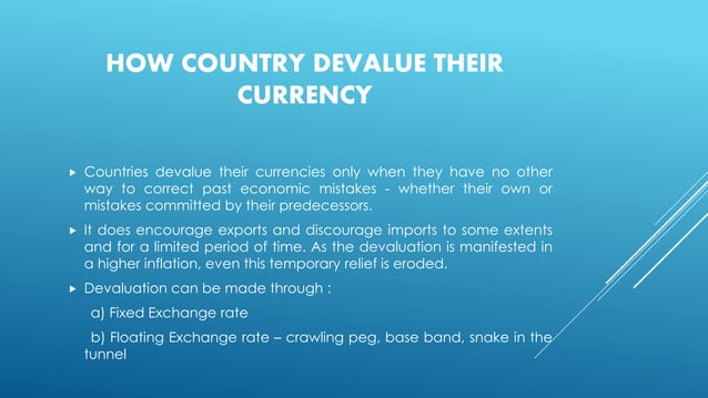 Devaluation of Chinese currency ( Yuan) . A comprehensive case study. | PPT