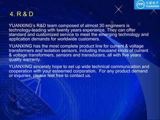 Miniature Current Transformers: Yuanxing.net