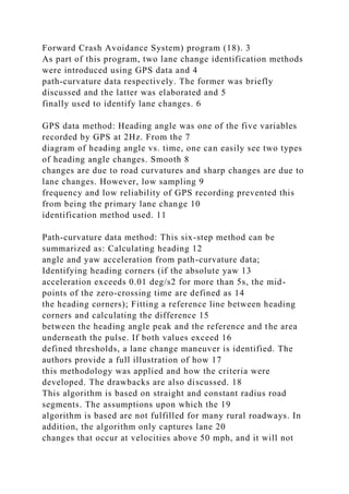 Yubin Xi, Matthew Crisler A Review of Lane Change Definiti.docx