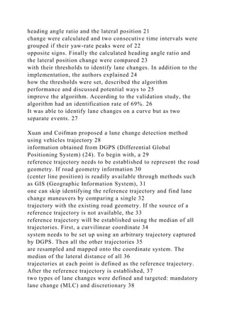 Yubin Xi, Matthew Crisler A Review of Lane Change Definiti.docx