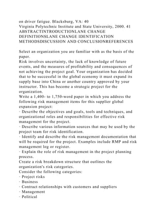 Yubin Xi, Matthew Crisler A Review of Lane Change Definiti.docx