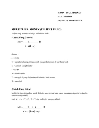 Multiplier Money | PDF