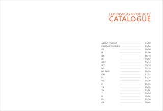 Yuchip led display catalogue | PDF