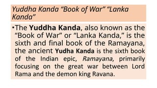 the yuddha kanda - case will be reported by BSM | PPT