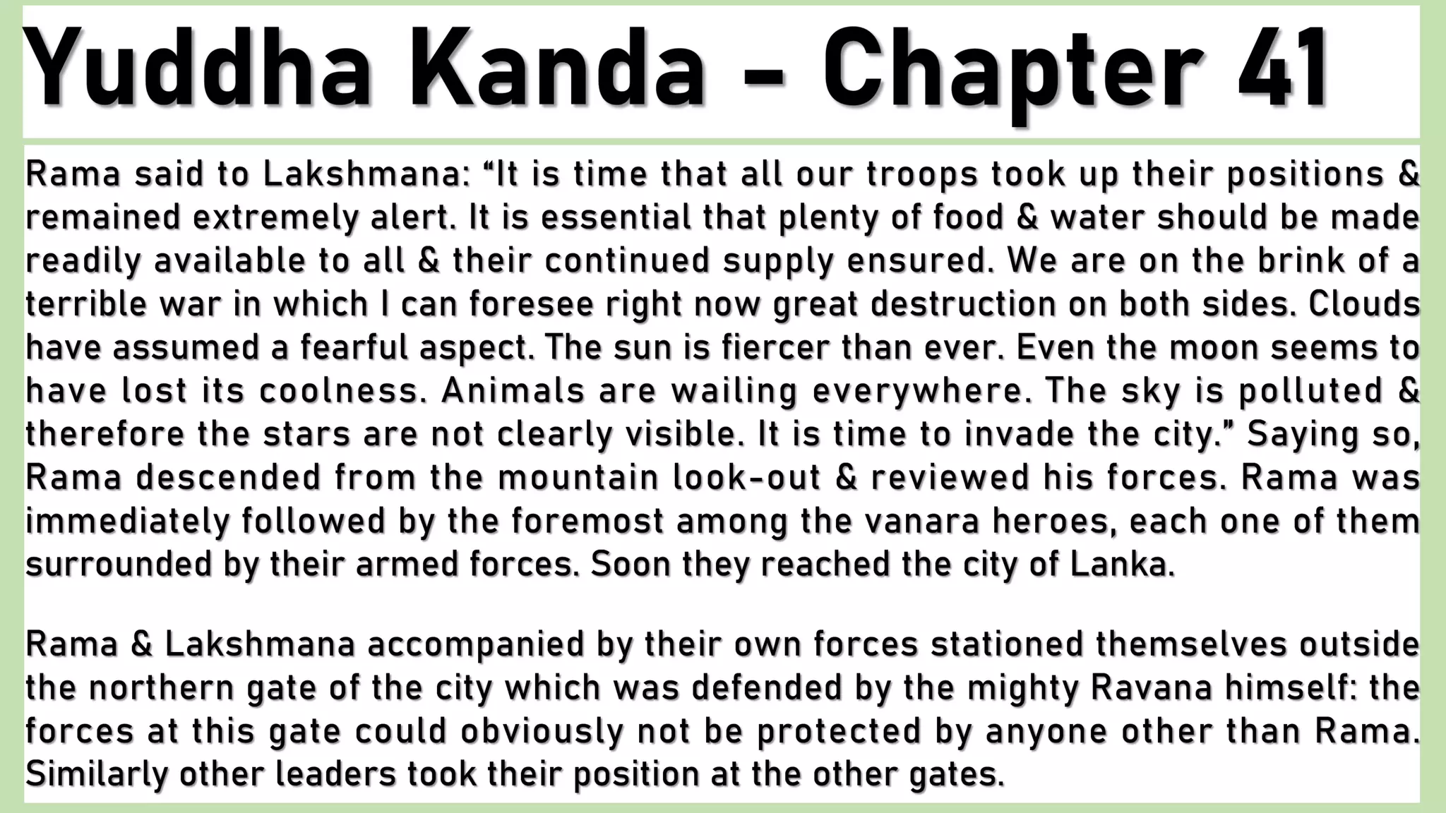 Valmiki Ramayana Online Class - Yuddha Kanda, Session 26 | PDF | Hinduism | Religion & Spirituality