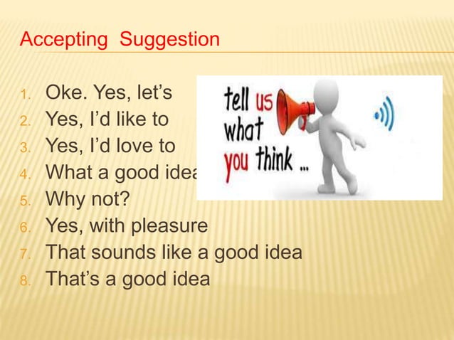 Suggest and Offer | PPTX