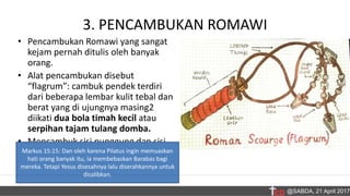 Sisi Medis Penyaliban Tuhan Yesus Kristus | PPTX