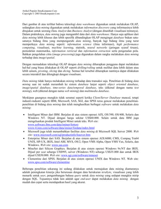 Yudho datamining | PDF