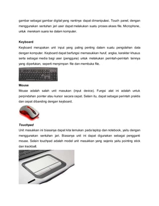 Teknologi Informasi Komputer | DOCX