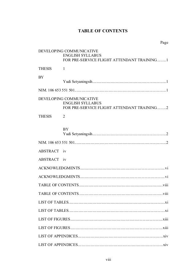 English Communicative Syllabus for Pre-service Flight Attendants
