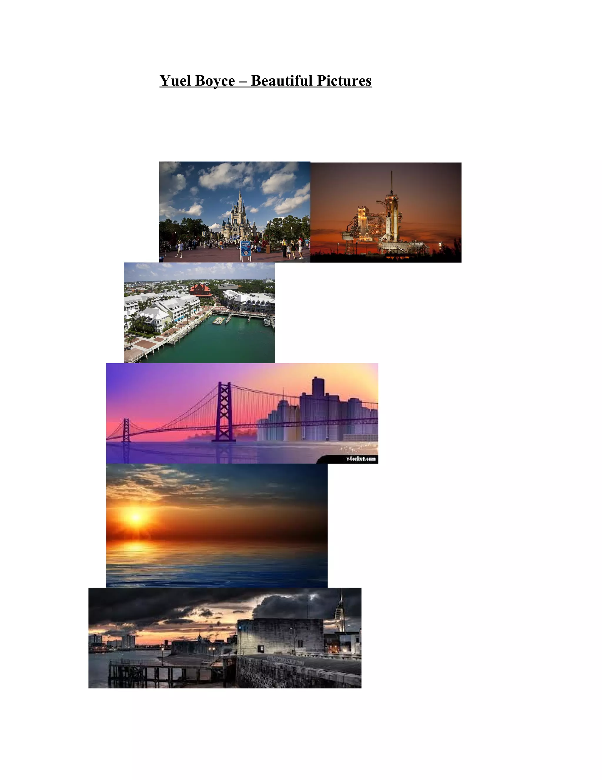 Yuel boyce - Beautiful Pictures | DOC