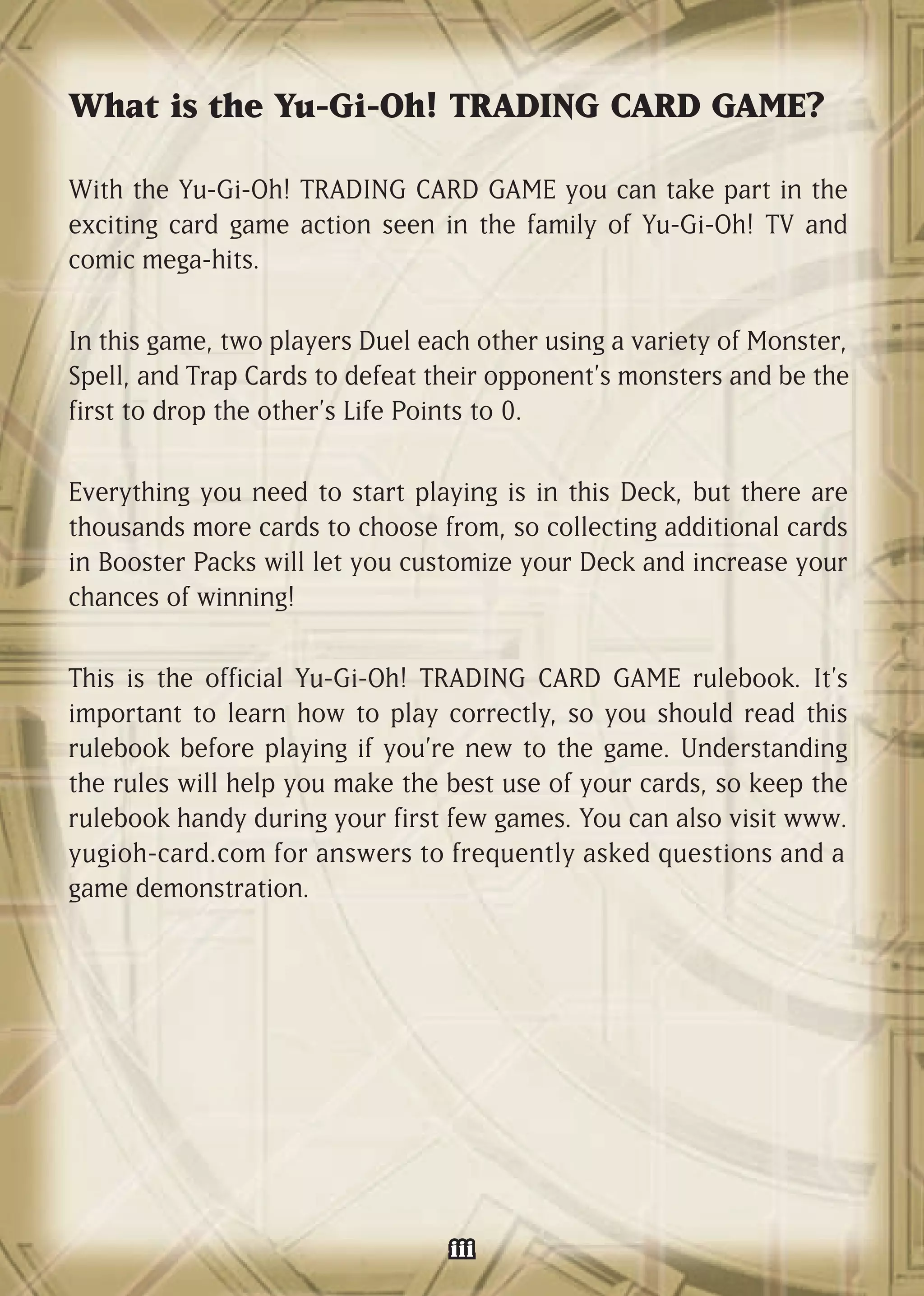 Trap Card Rules