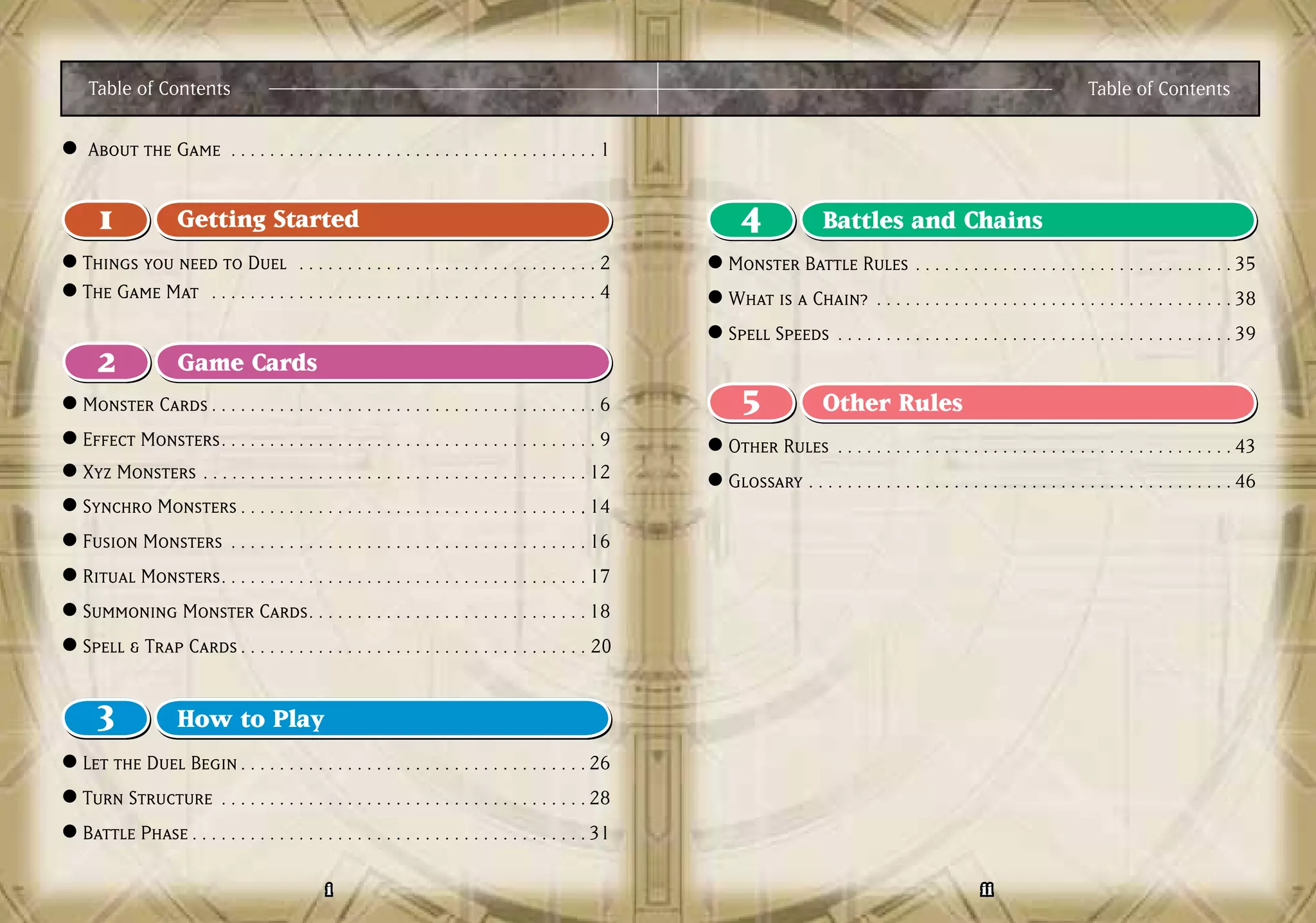 Yu-gi-oh Zexal Official Rulebook | PDF