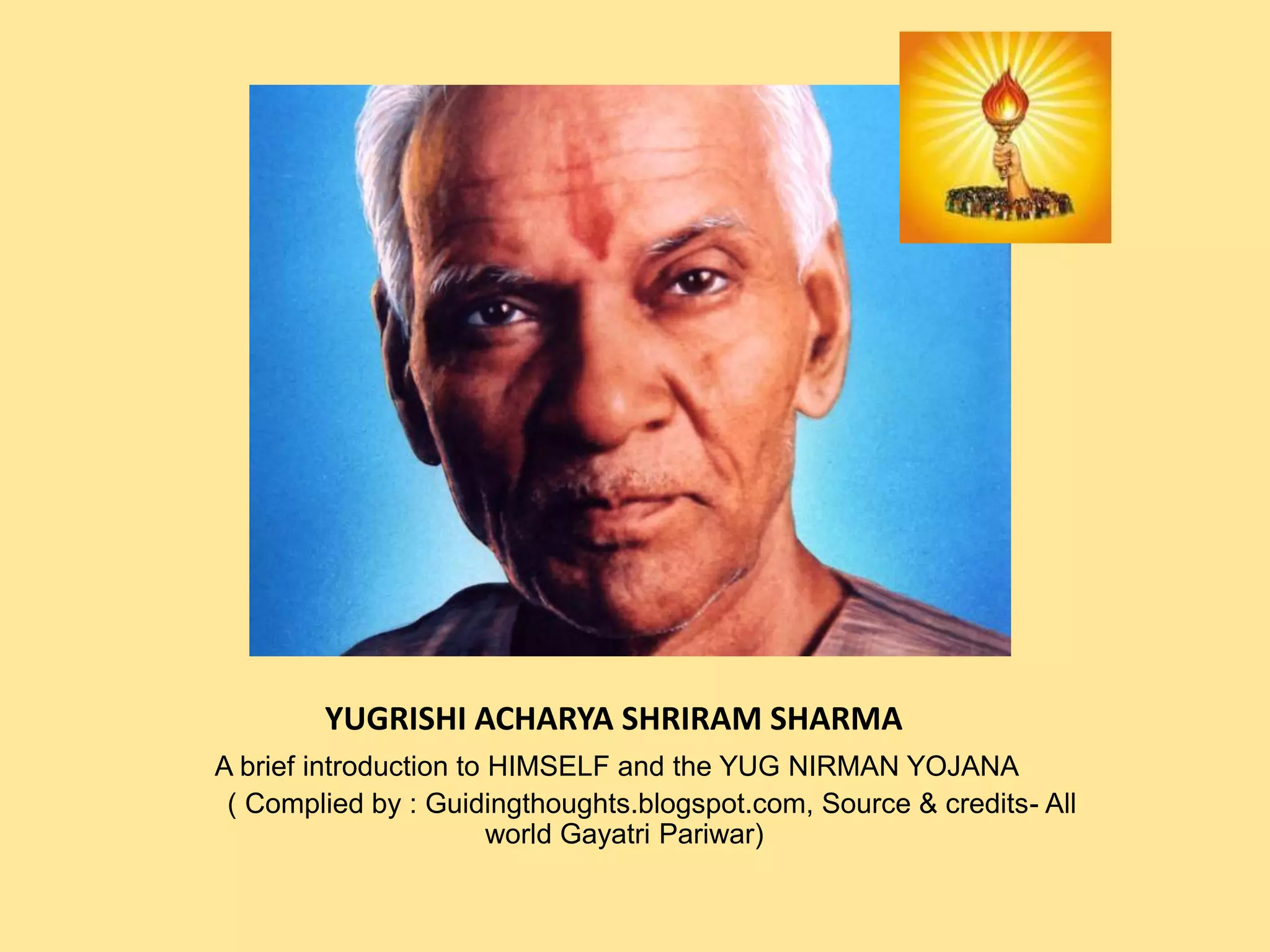 Acharya Shriram Sharma - Quotes In Hindi (Part 2) | PPT