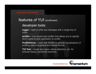 Yui- Yahoo! User Interface Library | PDF