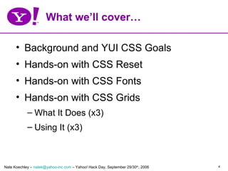 Yui css | PPT