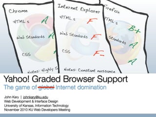YUI Graded Browser Support | PPT