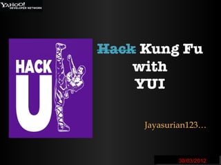 YUI3 - IIT Madras HackU | PPT