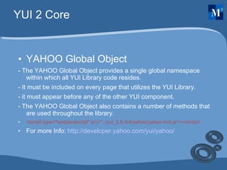 YUI Basics | PPT