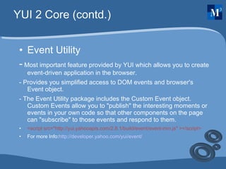 YUI Basics | PPT