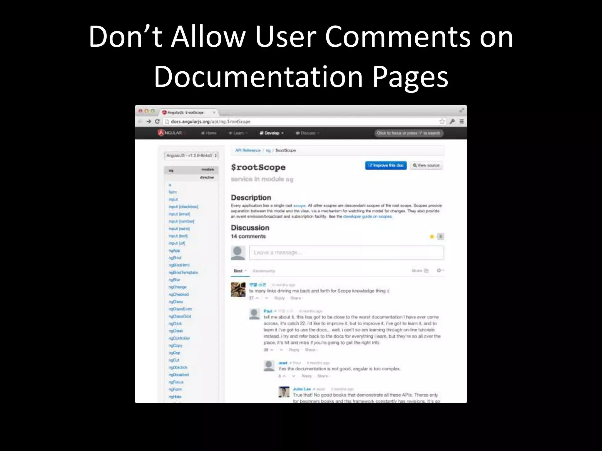 Thinking of Documentation as Code [YUIConf 2013] | PPT