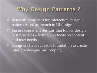 Yui Design Patterns | PPT
