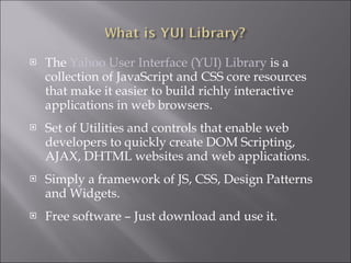 Yui Design Patterns | PPT