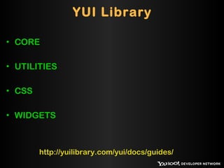 Hack with YUI | PPT | Web Development | Internet