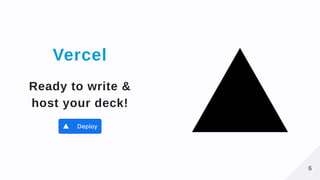 Simple Example of creating Slide for presentation using MARP | PPT