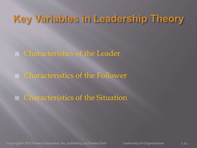 Yukl chapter 01 | PPTX