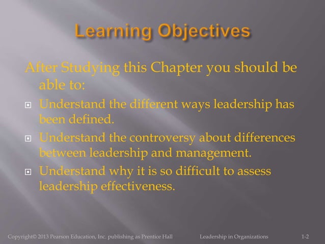 Yukl chapter 01 | PPTX