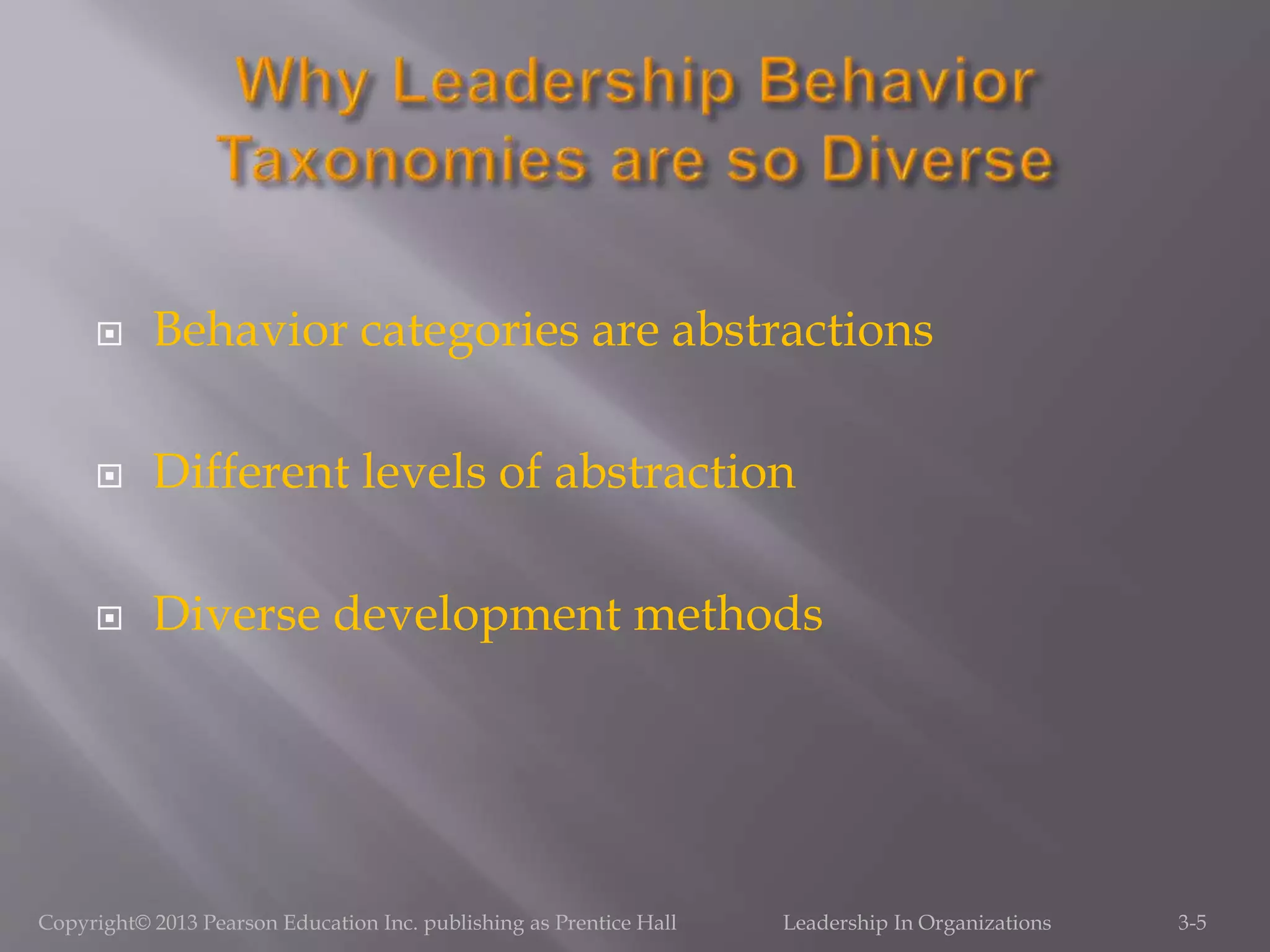 Yukl chapter 03 | PPTX