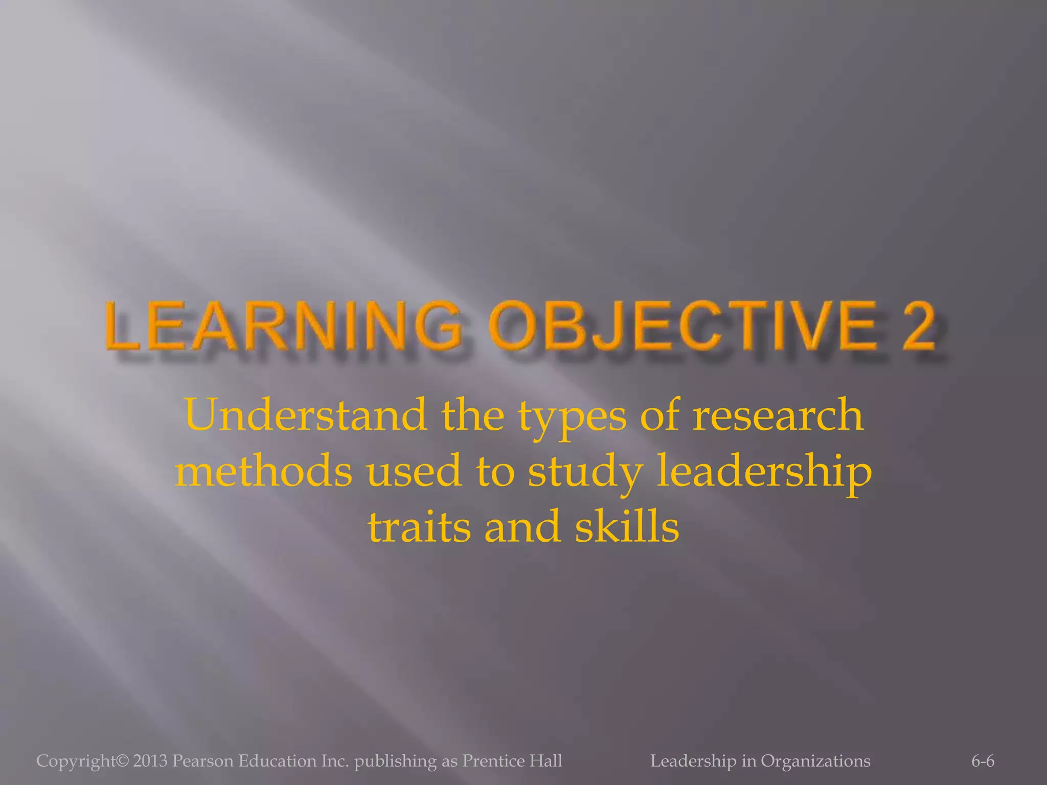 Yukl chapter 06 | PPTX