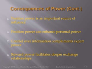 Yukl chapter 08 | PPTX