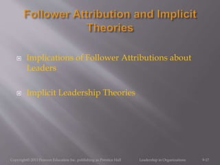 LEAD 701 Yukl chapter09 | PPT